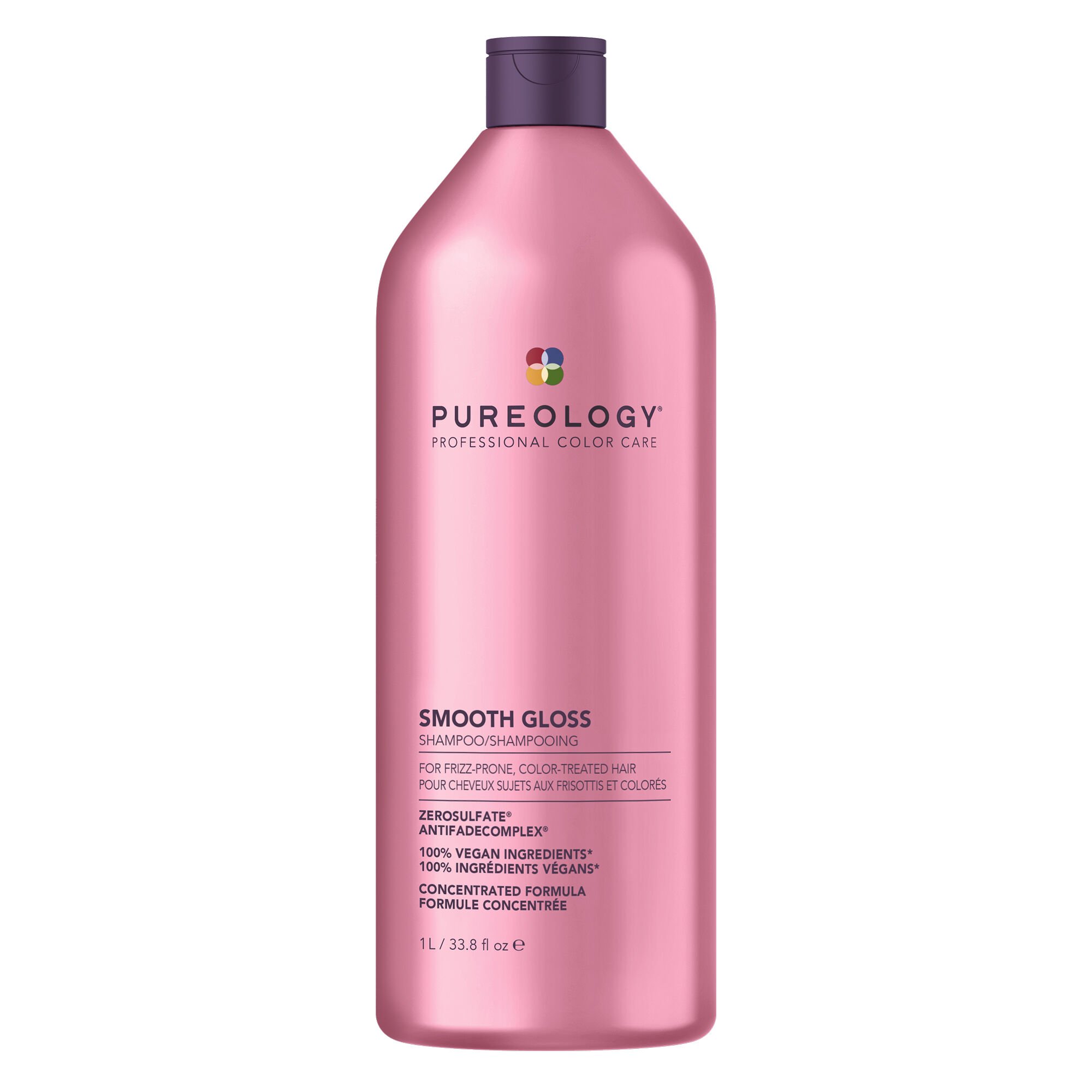 Smooth Gloss Shampoo | Anti-Frizz & Color Protection | Pureology